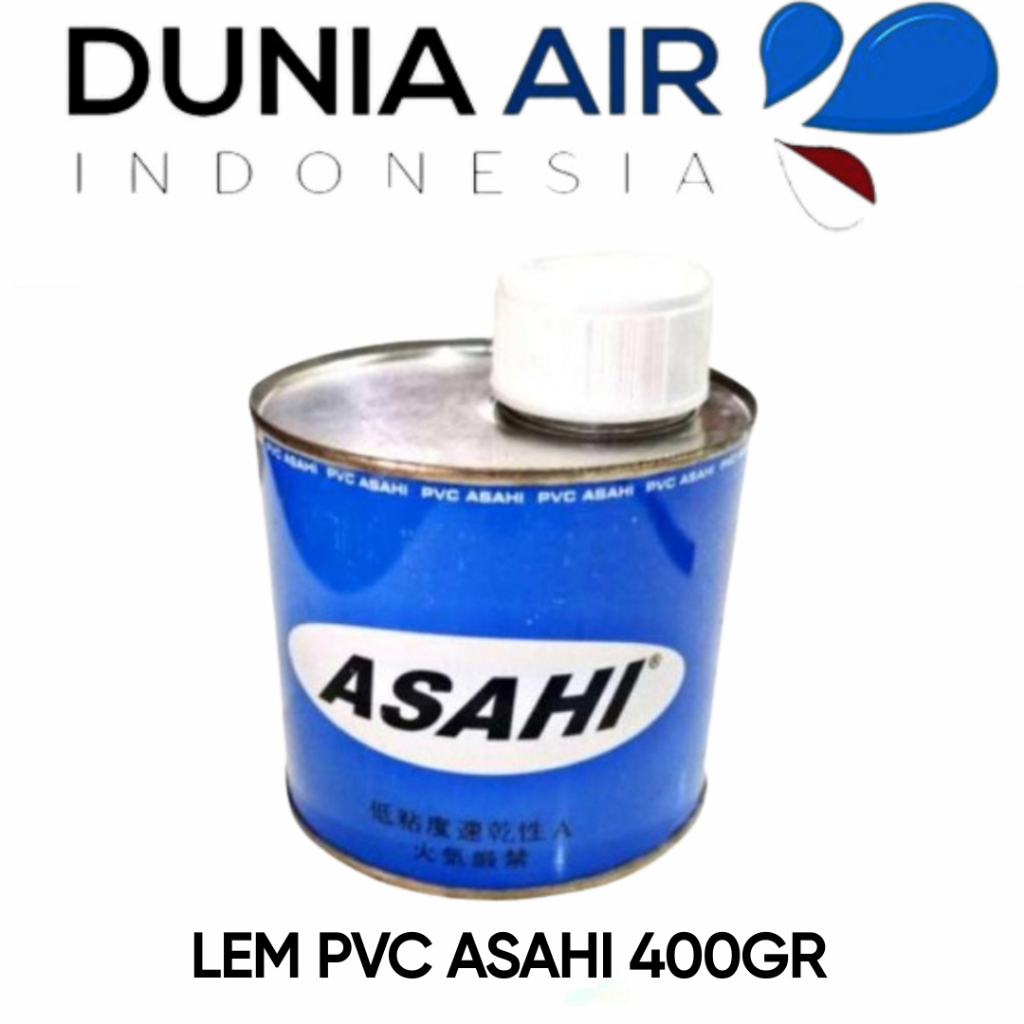 Jual LEM PVC ASAHI 400 GRAM / LEM ASAHI KALENG / LEM PVC KALENG lem ...