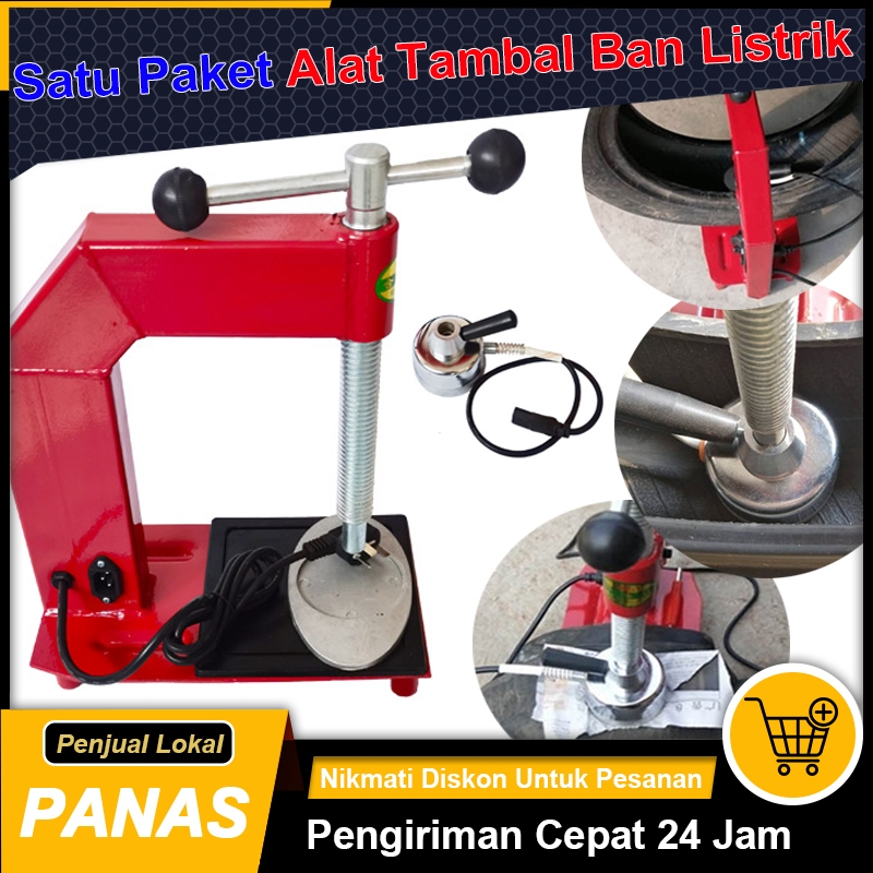 Jual Satu Paket Alat Tambal Ban Listrik + Timer Mesin Tambal Ban ...