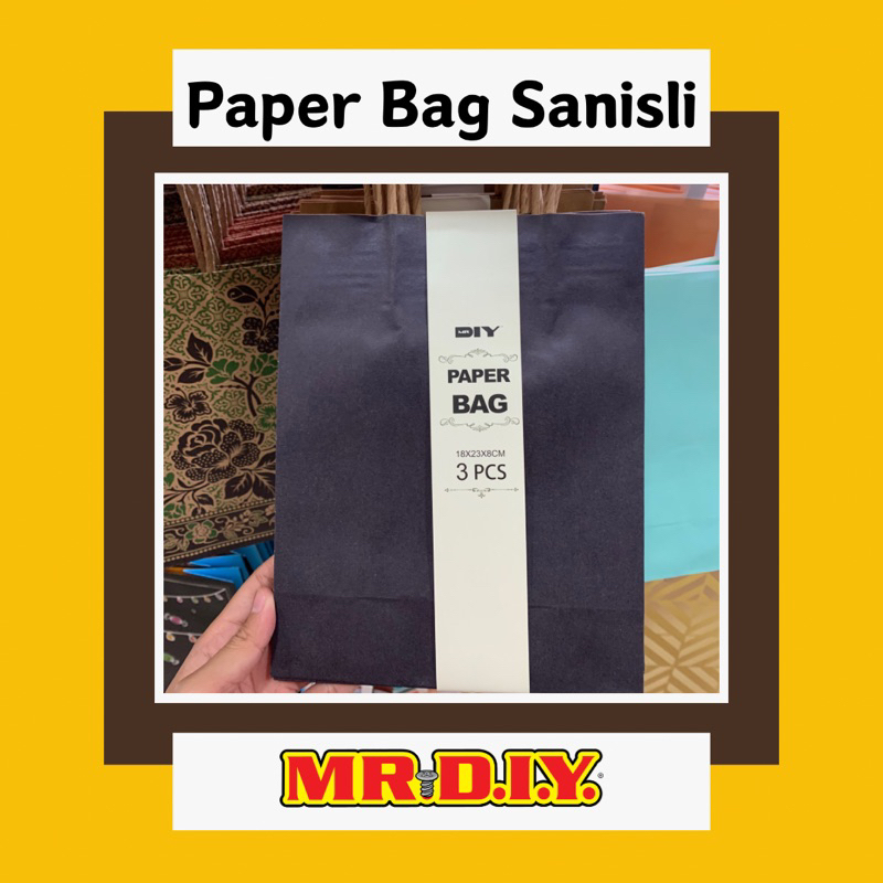 Jual Paper Bag Sanisli - Paper Bag Kado - Paper Bag Mr. DIY | Shopee ...