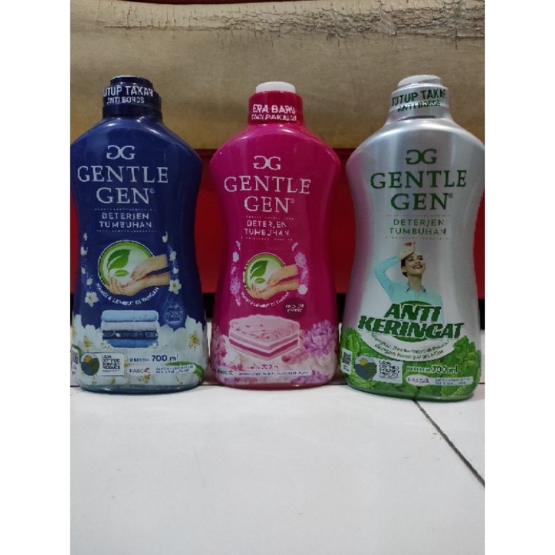 Jual gentle gen deterjen cair gentle gen sabun pencuci baju cair botol ...