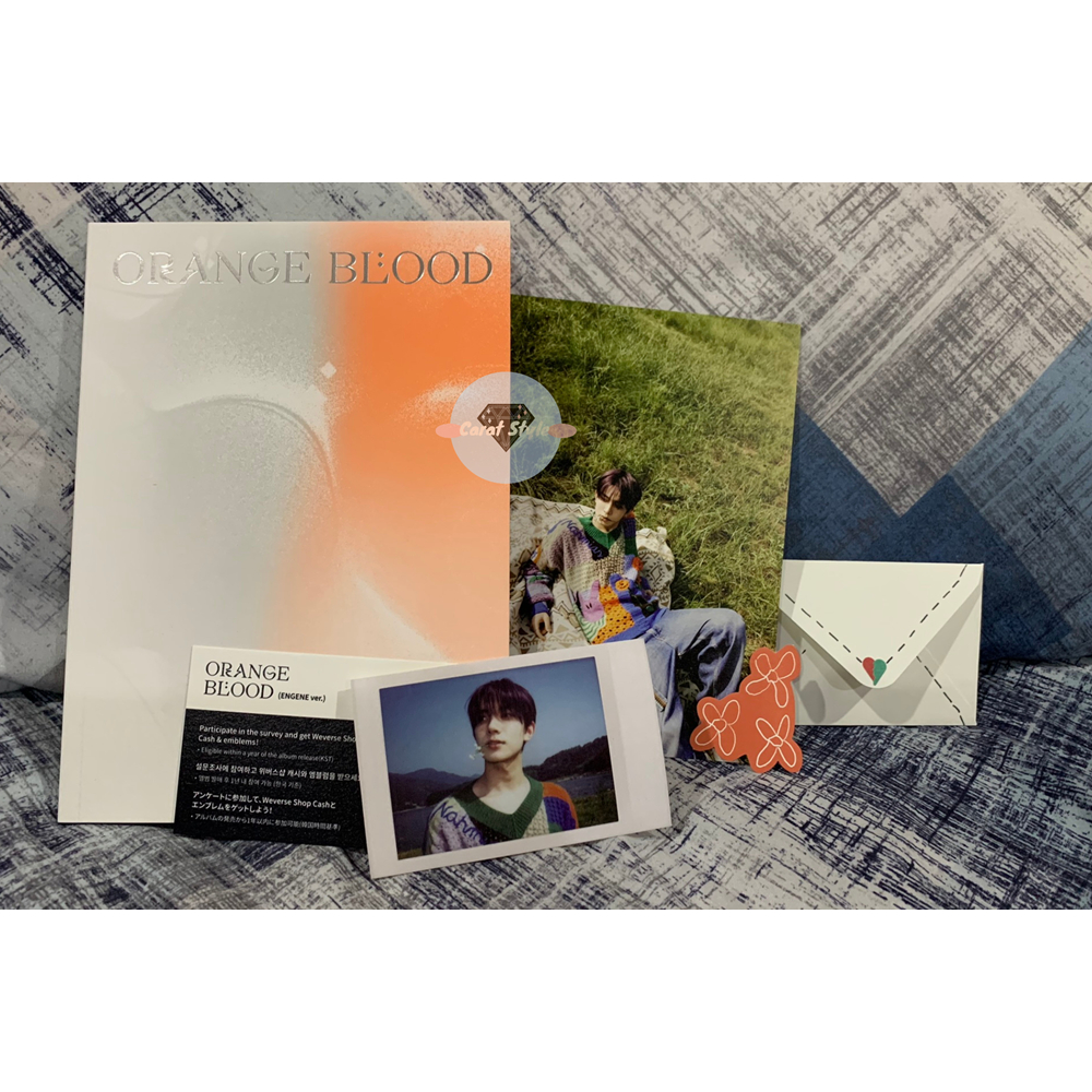 Jual Enhypen - Orange Blood Engene ver | Shopee Indonesia
