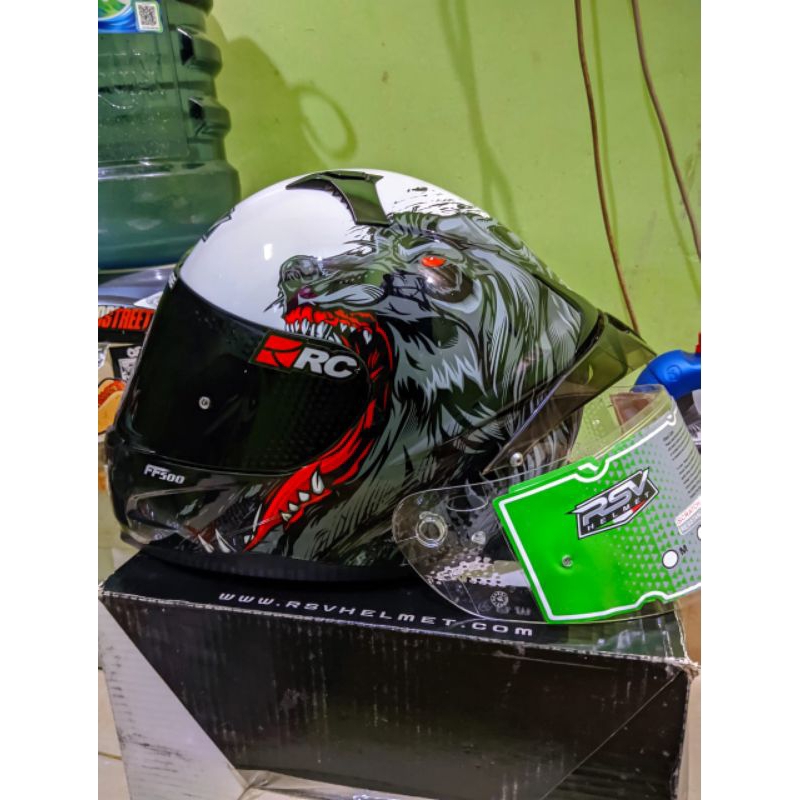 Jual Rsv Ff500 Fullface Paket Ganteng | Shopee Indonesia