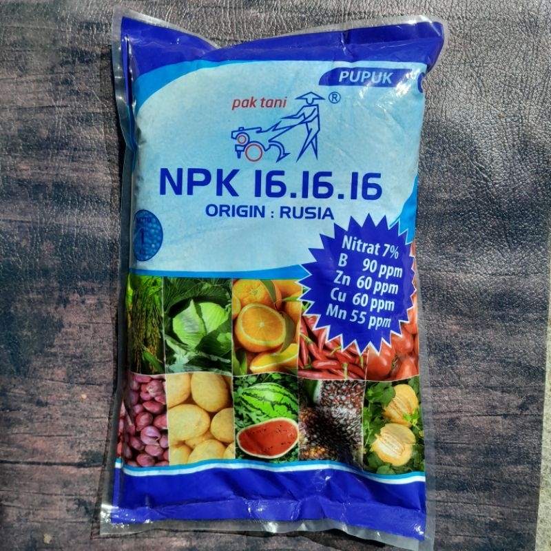 Jual PUPUK NPK 16-16-16 PAK TANI 1 KG | Shopee Indonesia