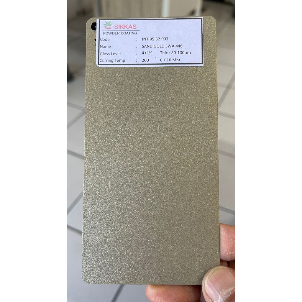 Jual POWDER COATING SAND GOLD SWA 446 | Shopee Indonesia