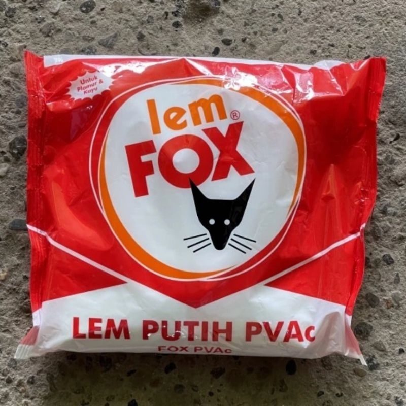 Jual Lem Fox Putih 700gr / Lem Putih PVAc / Plamur kayu / Lem Aci semen | Shopee Indonesia
