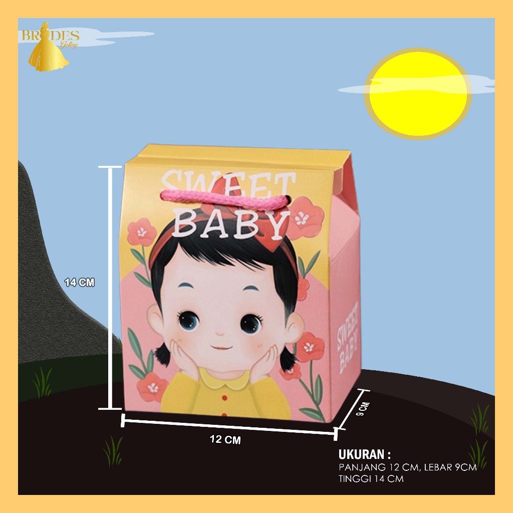 Jual BD Paperbag Ulang Tahun / Goodie Bag Ulang Tahun Bermacam Karakter ...