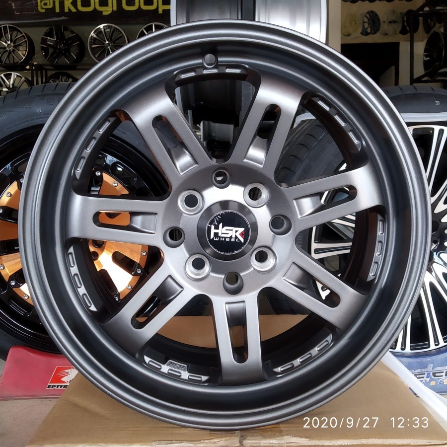 Jual Velg HSR DAIMON Ring 16 PCD 4X100 4X114,3 Velg Mobil Original Ayla Agya Brio Mobilio Calya ...