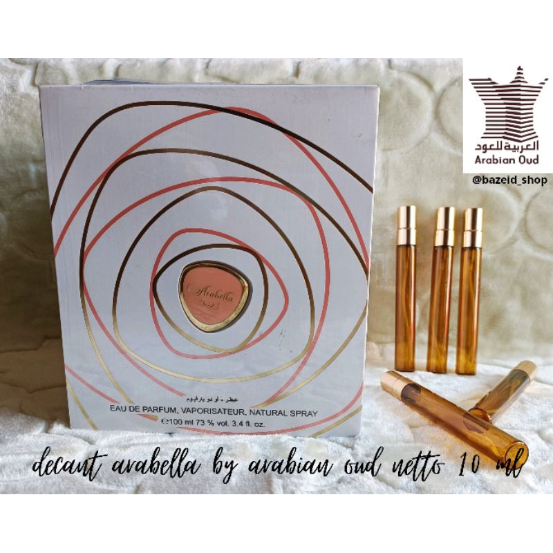Jual decant arabella by arabian oud perfume netto 10 ml | Shopee Indonesia