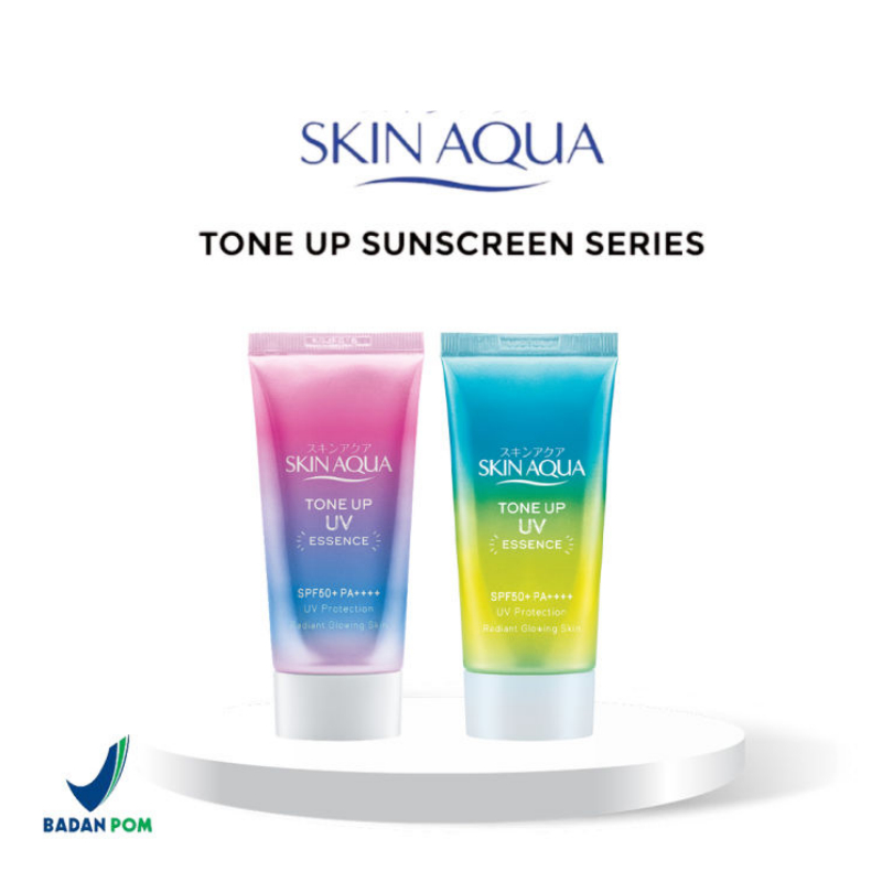 Jual Skin Aqua Tone Up UV Essence SPF 50+ PA++++ 40gr | Shopee Indonesia
