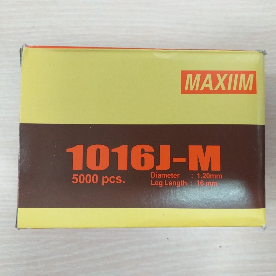 Jual Paku Tembak / Isi Staples / Air Nailer Maxiim 1016J | Shopee Indonesia