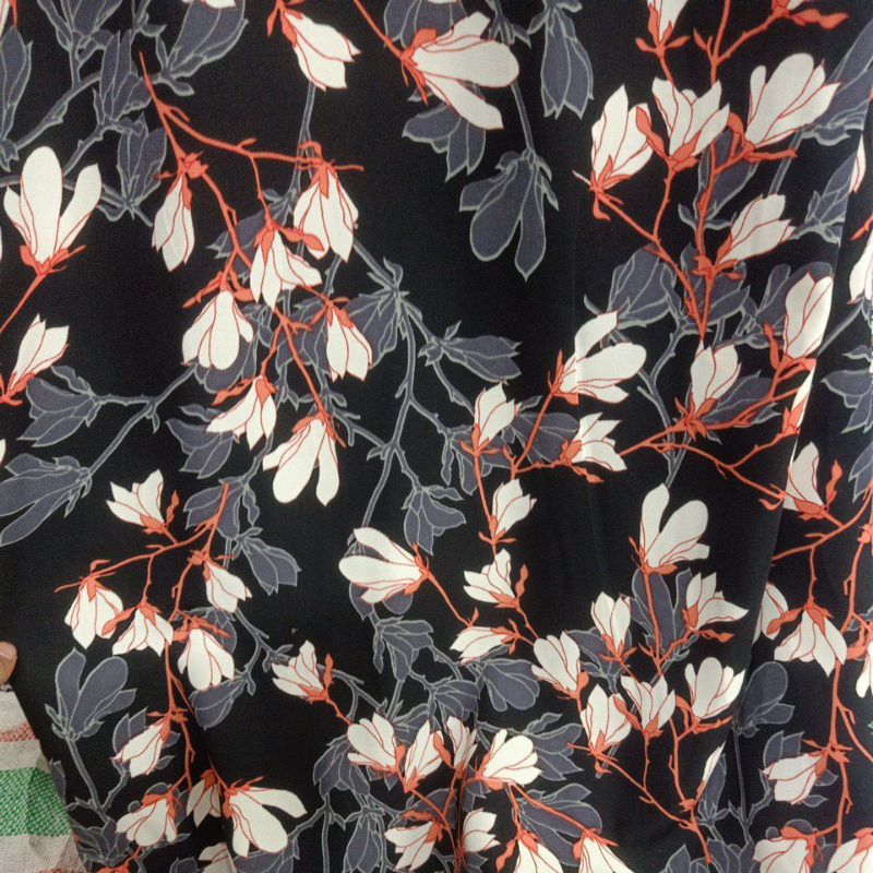 Jual Kain wolpis motif Monalisa ( Motif bunga tulip) | Shopee Indonesia