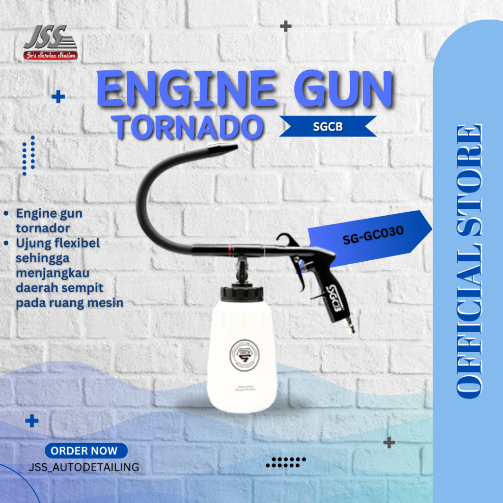 Jual SGCB Tornador Engine Flexible Gun - Engine Cleaning Gun | Shopee ...