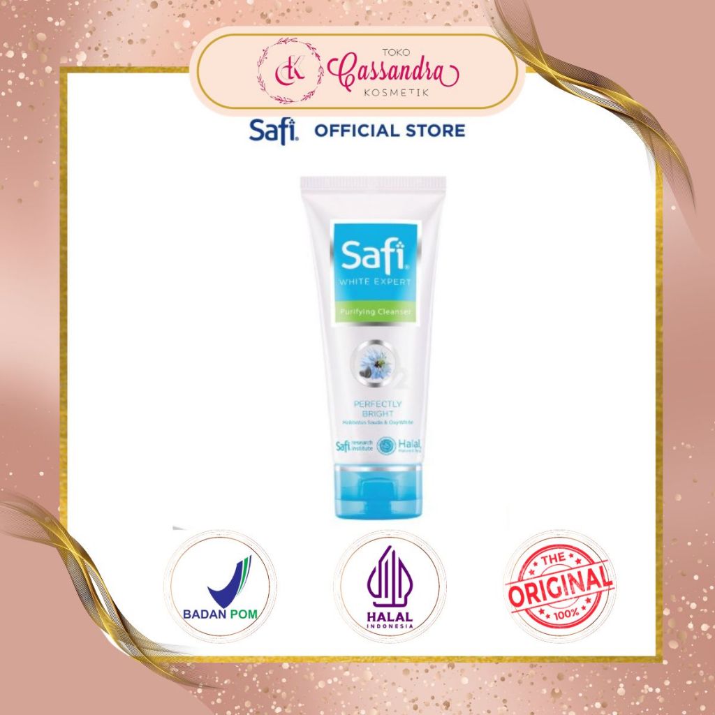 Jual SAFI WHITE EXPERT PURIFYING CLEANSER 50GR / SAFI WHITENING SERIES ...
