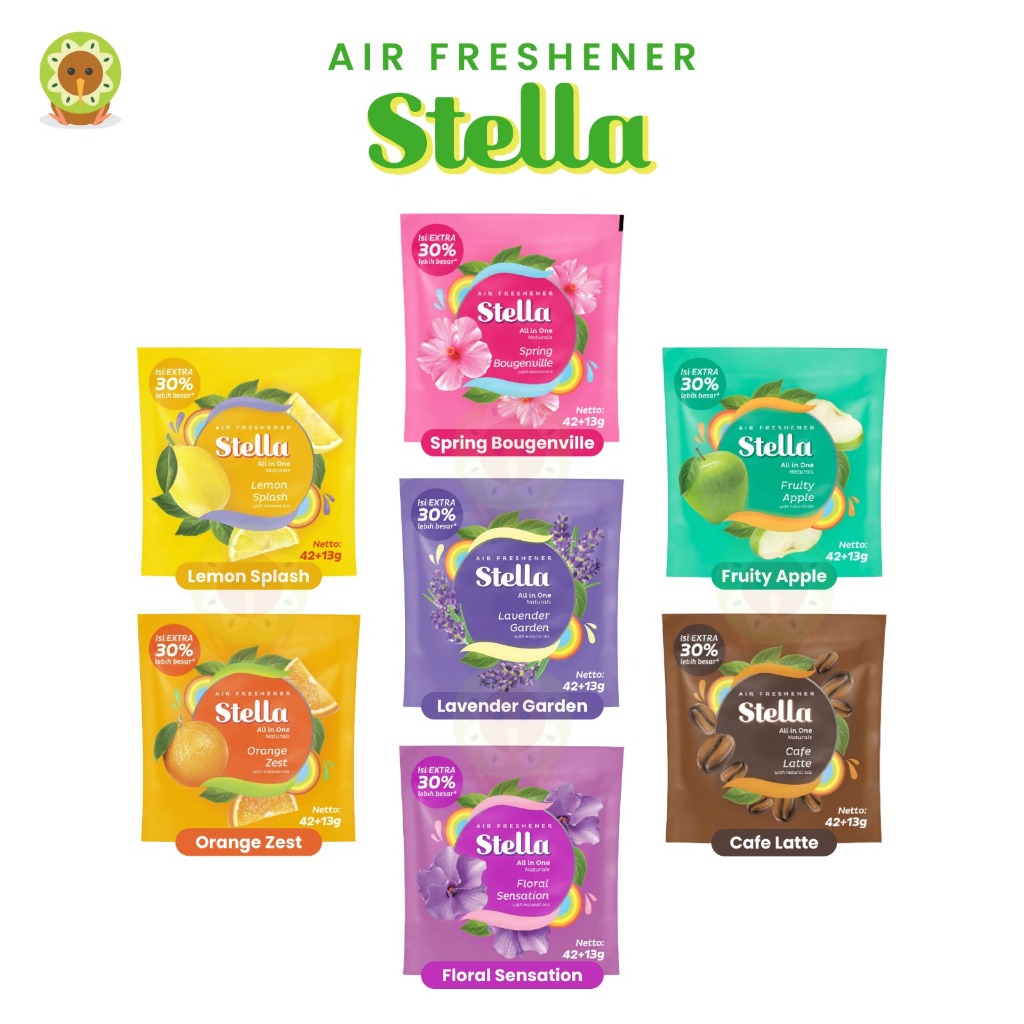 Jual STELLA AIR FRESHENER ALL IN ONE - STELLA GANTUNG | Shopee Indonesia