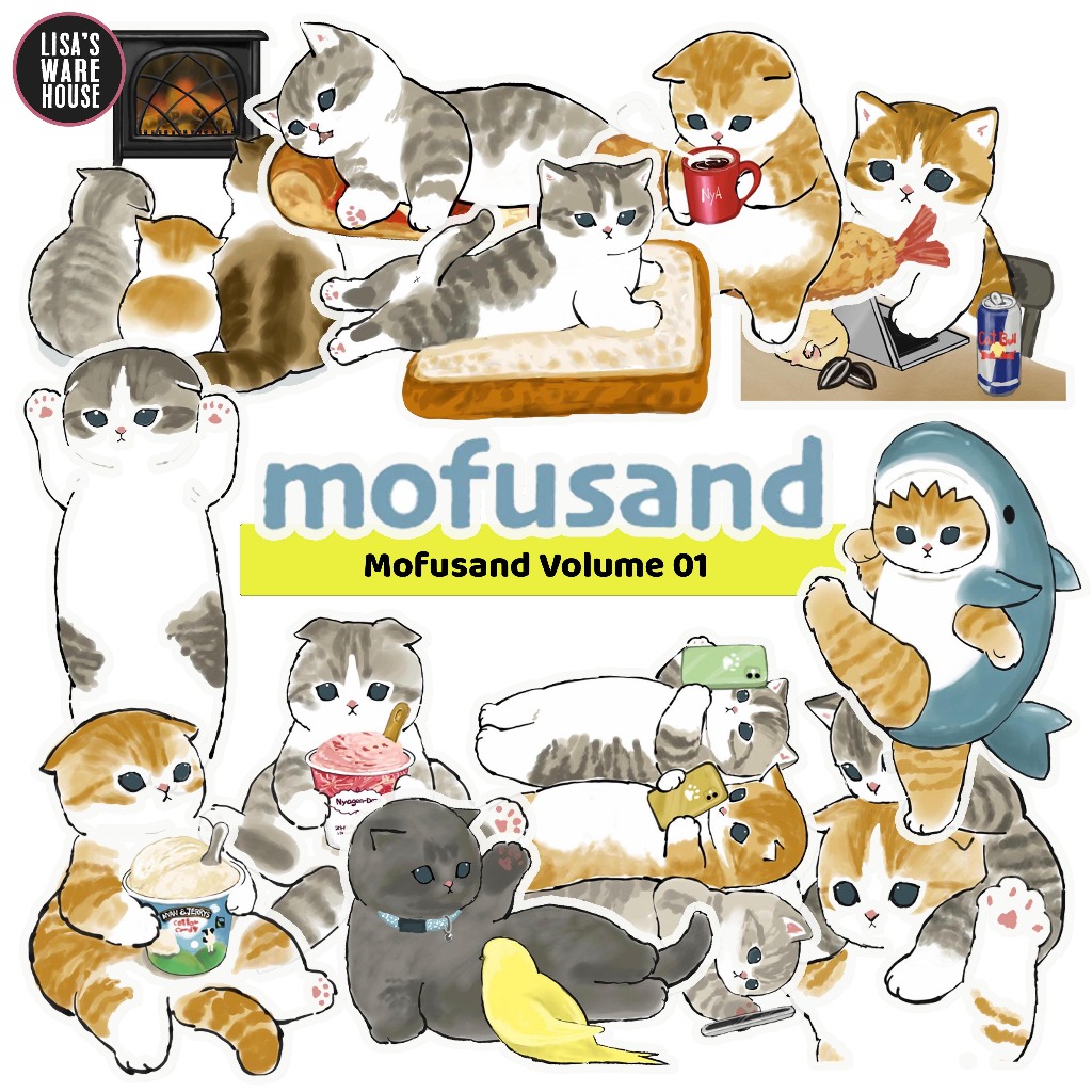 Jual Sticker Mofusand Volume 01-02 | Shopee Indonesia