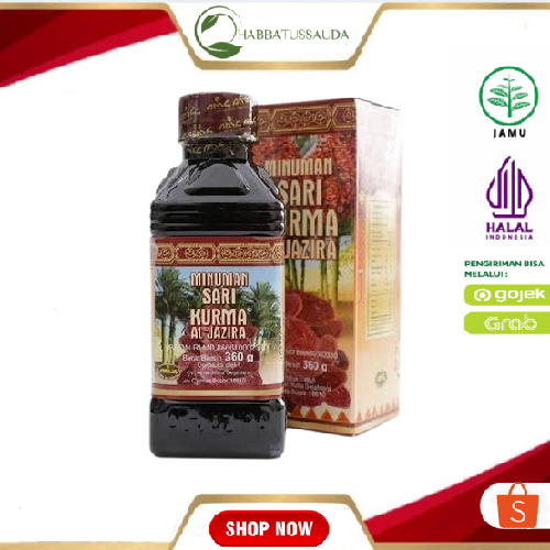 Jual Sari Kurma Aljazira ORIGINAL! 360gr Dates Extract Supplement Lezat ...