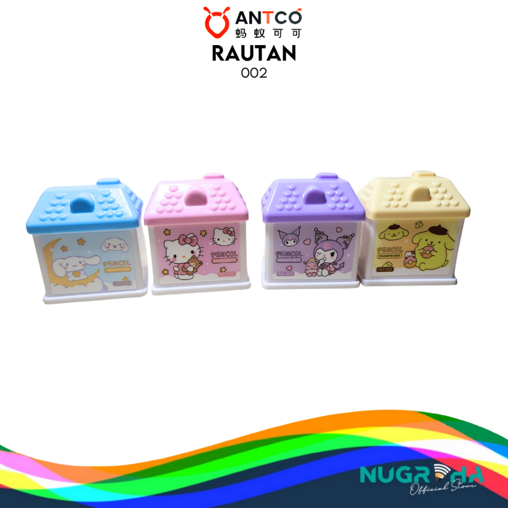 Jual Rautan Serutan Pensil Motif Lucu Anak ANTCO 002 | Shopee Indonesia