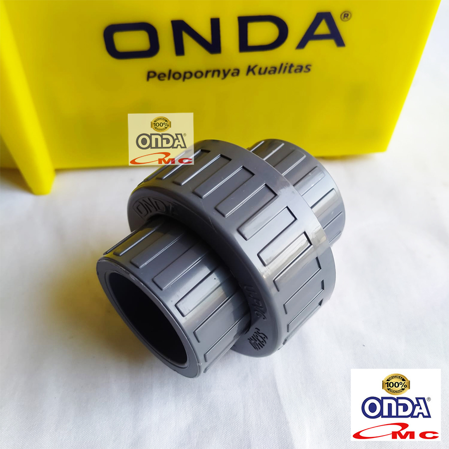 Jual Water Mur Moor Polos Union Socket AW 1 inch PVC Paralon Pralon ...