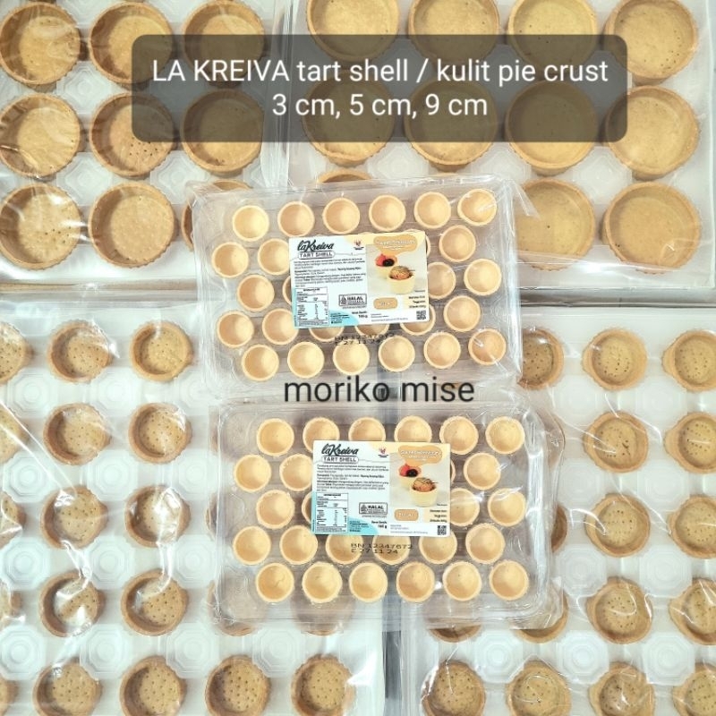 Jual TART SHELL kulit pie crust egg tart pie LA KREIVA cangkang tart ...