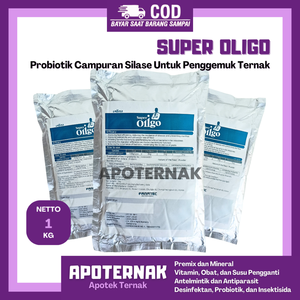 Jual SUPER OLIGO 1 Kg | Super Oligo Original 1 Kg - Super Oligo ...