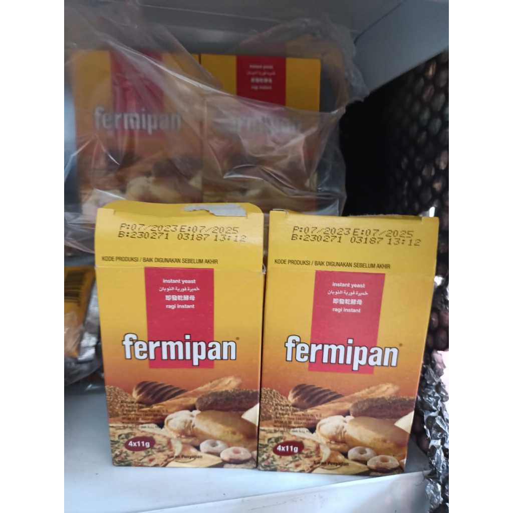 Jual Ragi Fermipan Sachet (1kotak = 4pcs x 11gr) | Shopee Indonesia