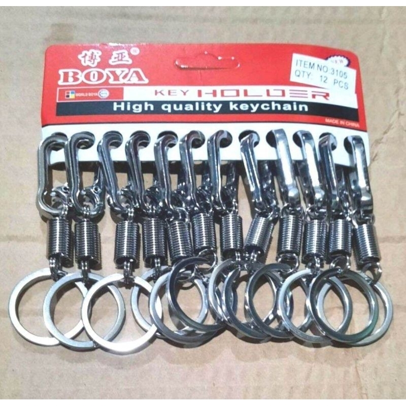 Jual GANTUNGAN KUNCI STAINLESS RING PER ( ISI 12 PCS ) | Shopee Indonesia