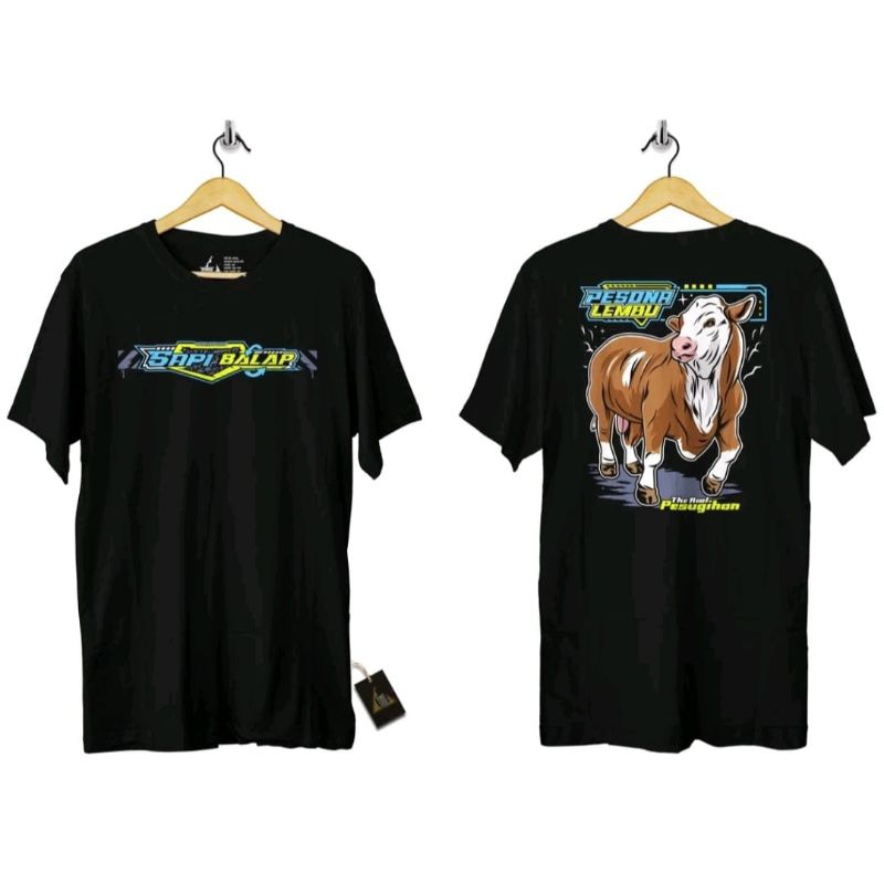 Jual KAOS SAPI BALAP PESONA LEMBU SABLON DTF | Shopee Indonesia
