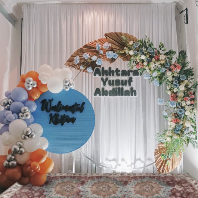 Jual STYROFOAM NAMA TIMBUL TEBAL 4cm DEKORASI BACKDROP | Ulang tahun ...