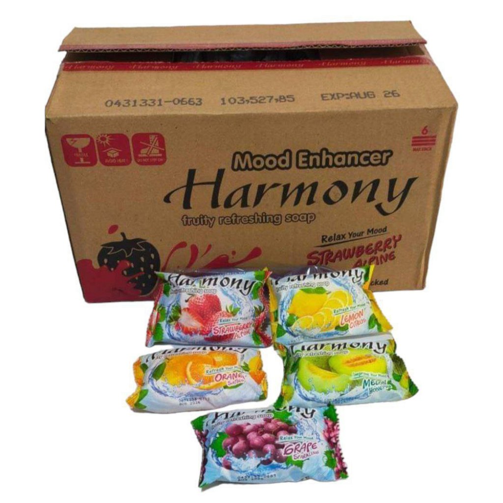 Jual 15 PCS SABUN HARMONY - SABUN MANDI BATANGAN HARMONY 70 GRAM ...