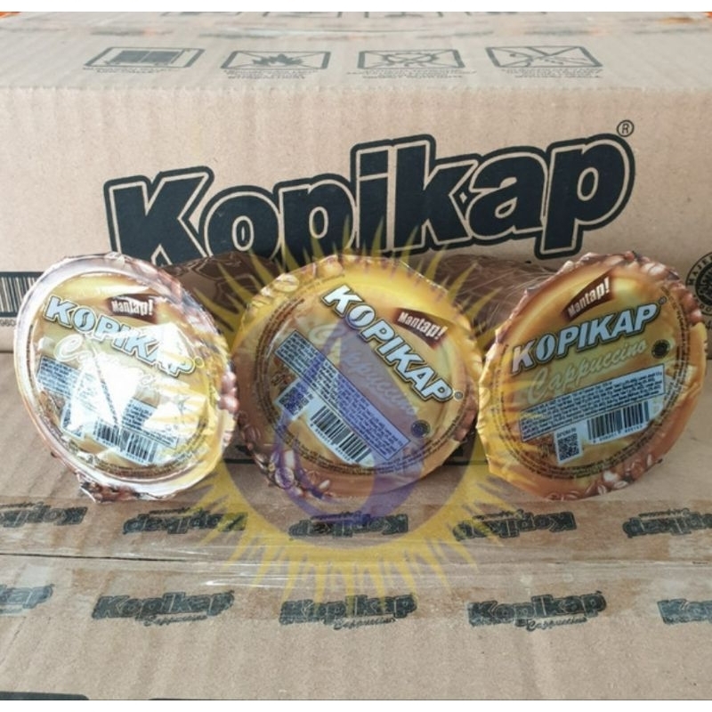 Jual Kopikap Cappucino Minuman Siap Minum Gelas (isi 24) | Shopee Indonesia