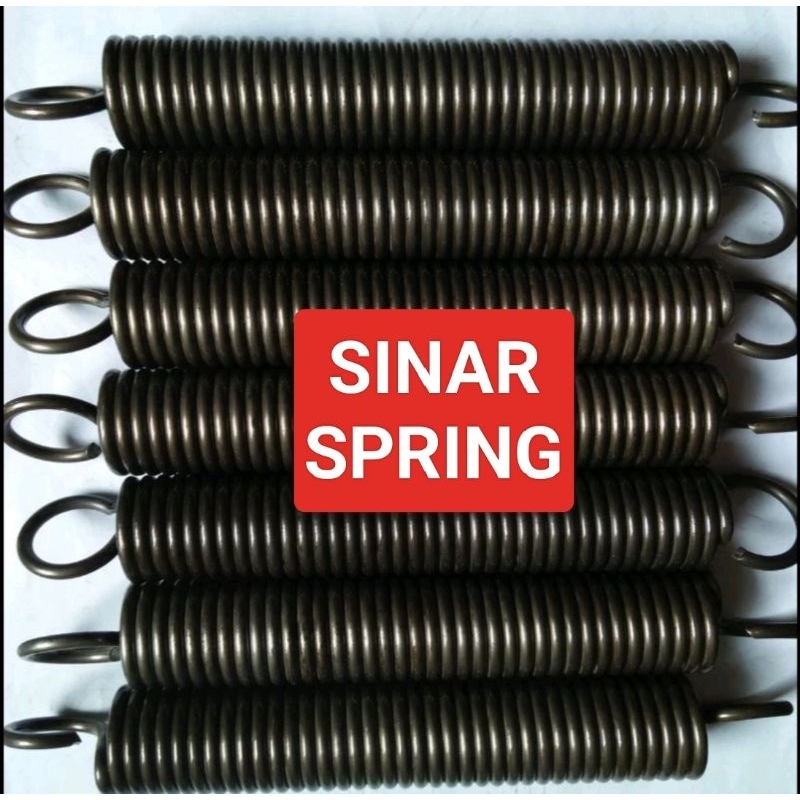 Jual spring tarik baja 3.5 mm x od 27 mm x panjang 20 cm | Shopee Indonesia