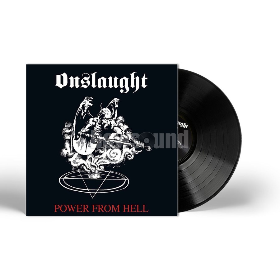 Jual VINYL - ONSLAUGHT - POWER FROM HELL (BLACK LP) | Shopee Indonesia
