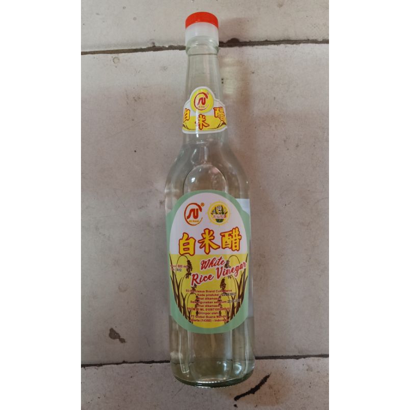 Jual Cuka Putih White Rice Vinegar SU Brand 600ml | Shopee Indonesia