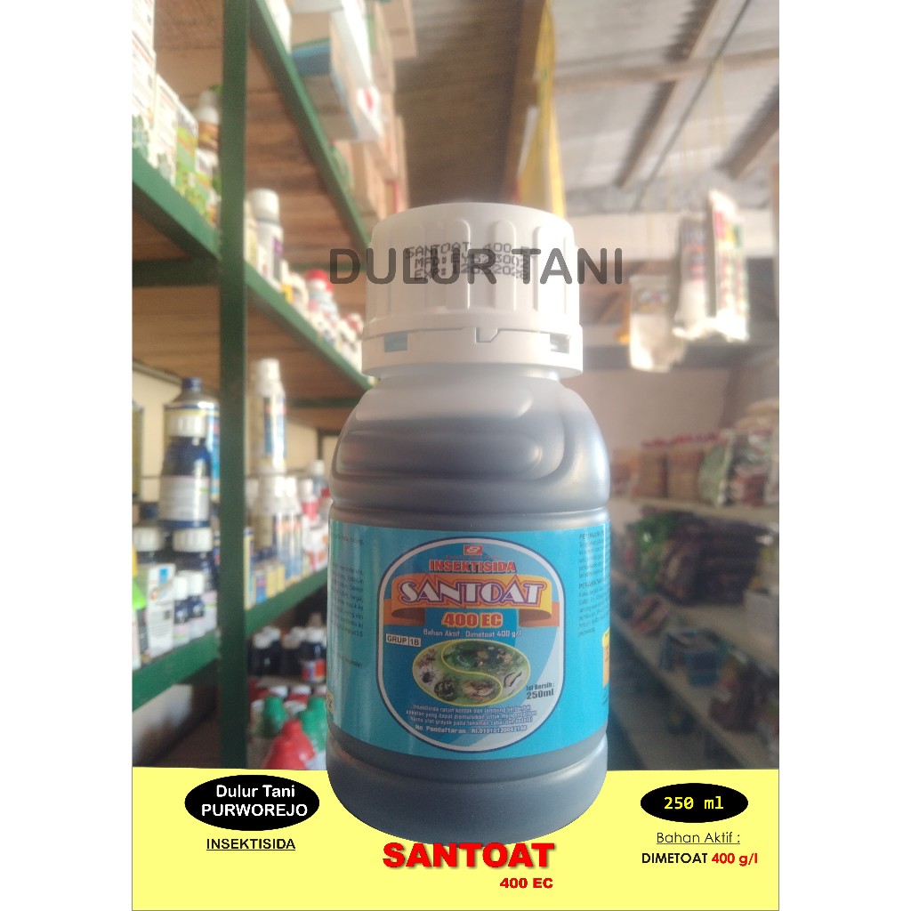 Jual Insektisida SANTOAT 250 ml Bhn Aktif Dimetoat 400 % | Shopee Indonesia