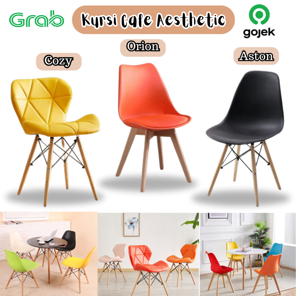 Jual Kursi Kafe Cafe Nodric Minimalis / Kursi Kantor Modern / Kursi Bar ...
