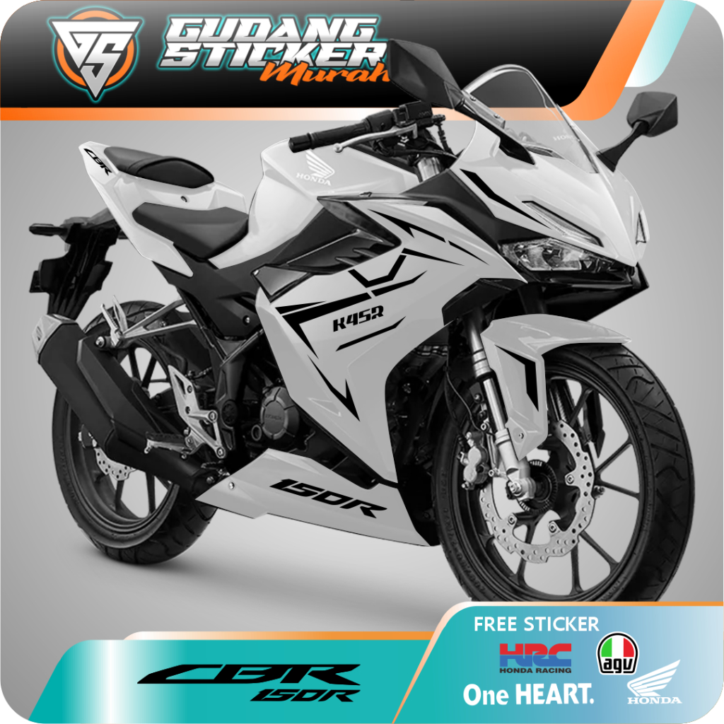 Jual STRIPING CUTTING CBR 150 R STIKER K45R STICKER LIS AKSESORIS SEPEDA MOTOR | Shopee Indonesia