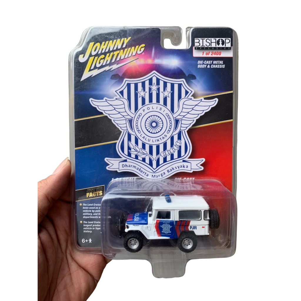 Jual Johnny Lightning Toyota Land Cruiser Polantas | Shopee Indonesia