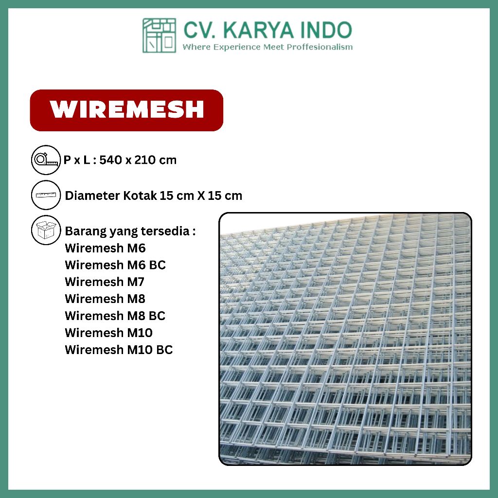 Jual Besi wiremesh M6 SNI | Shopee Indonesia