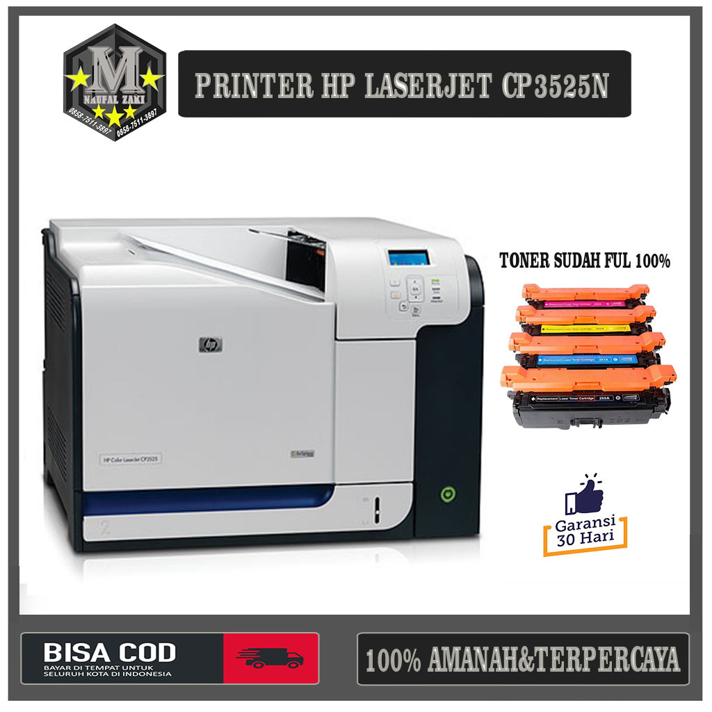 Jual Printer HP LaserJet Color CP3525 murah Berkualitas | Shopee Indonesia