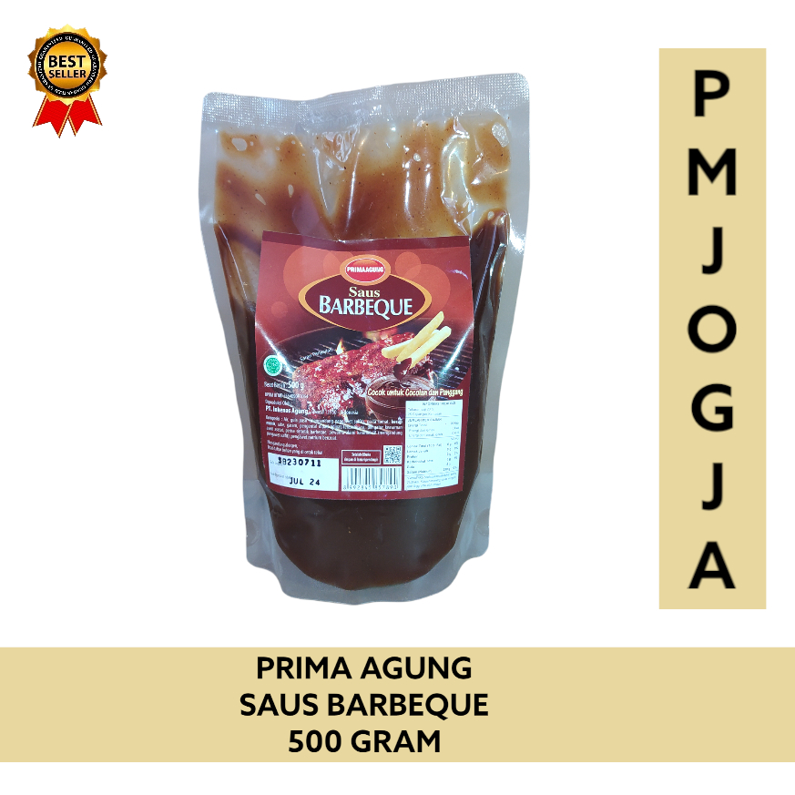 Jual Prima Agung Saus Barbeque 500 Gram / Saos BBQ / Halal | Shopee ...