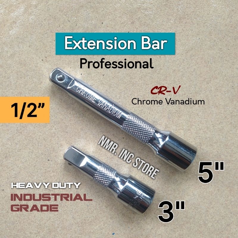Jual Extension Bar Kunci Shock 1/2 Panjang 3" 5" inci, Gagang Sambungan ...