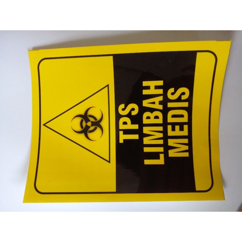 Jual Stiker TPS Limbah Medis vynil/ chromo | Shopee Indonesia