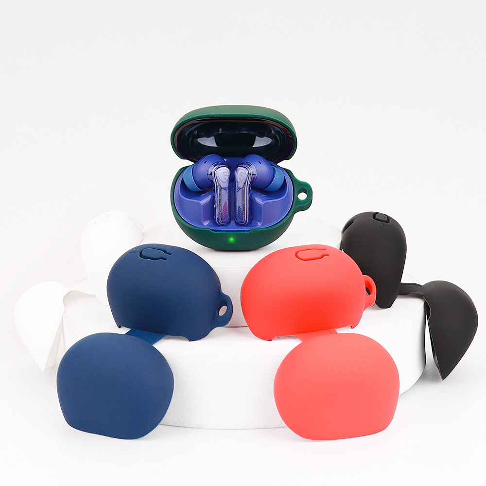 Jual Case Casing Cover Silicone Protective SoundPEATS Clear / Clearpods ...