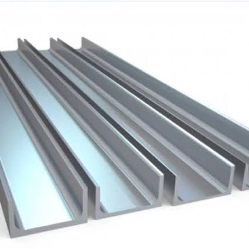 Jual UNP 100 Stainless steel SS 304 panjang per meter | Shopee Indonesia