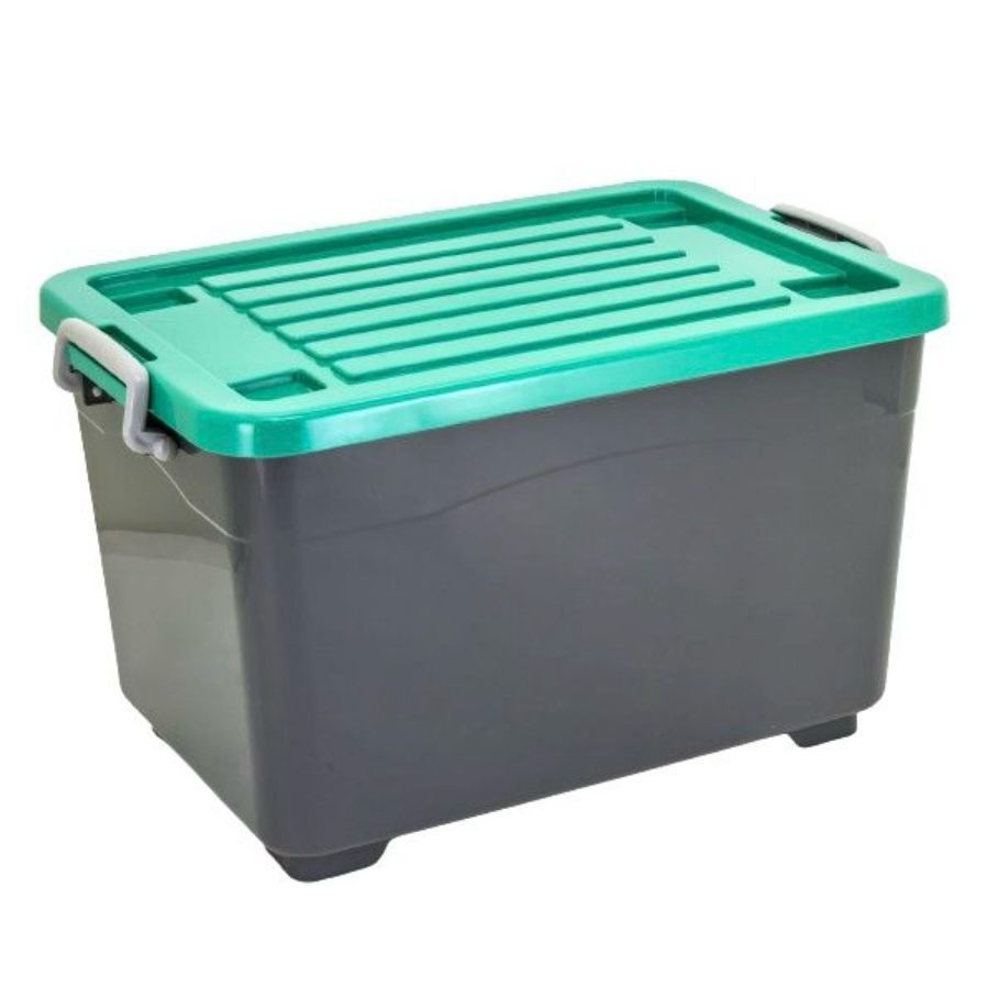 Jual Green Leaf Atari 9860 Container Box 50 Liter Heavy Duty Kotak ...