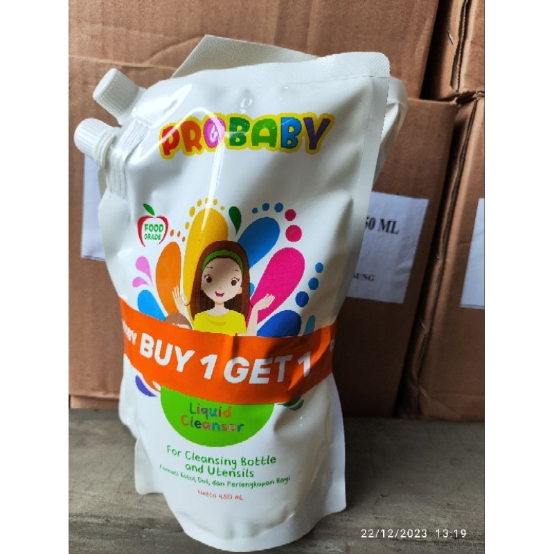 Jual Probaby liquid cleanser 450 ml(beli 2 gratis 1)/700 ml | Shopee ...