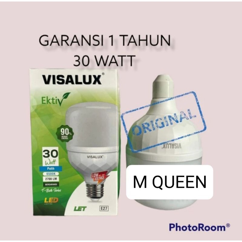Jual VISALUX EKTIV LET LAMPU BOHLAM LED BULB 30W 30 WATT SNI GARANSI 1 ...