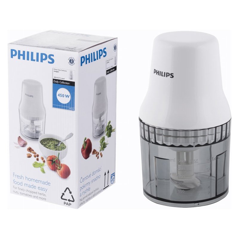 Jual Philips Chopper 0.7L HR1393/00 | Shopee Indonesia