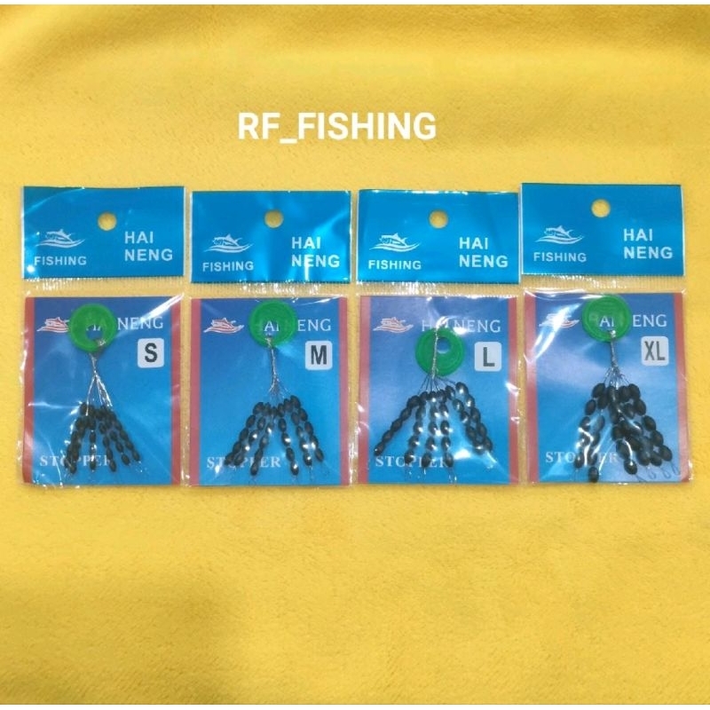 Jual Stopper Pancing Bulat Hai Neng isi 30Pcs / Pembatas Pelampung ...