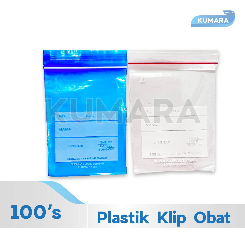 Jual Plastik Klip Obat isi 100's | Shopee Indonesia